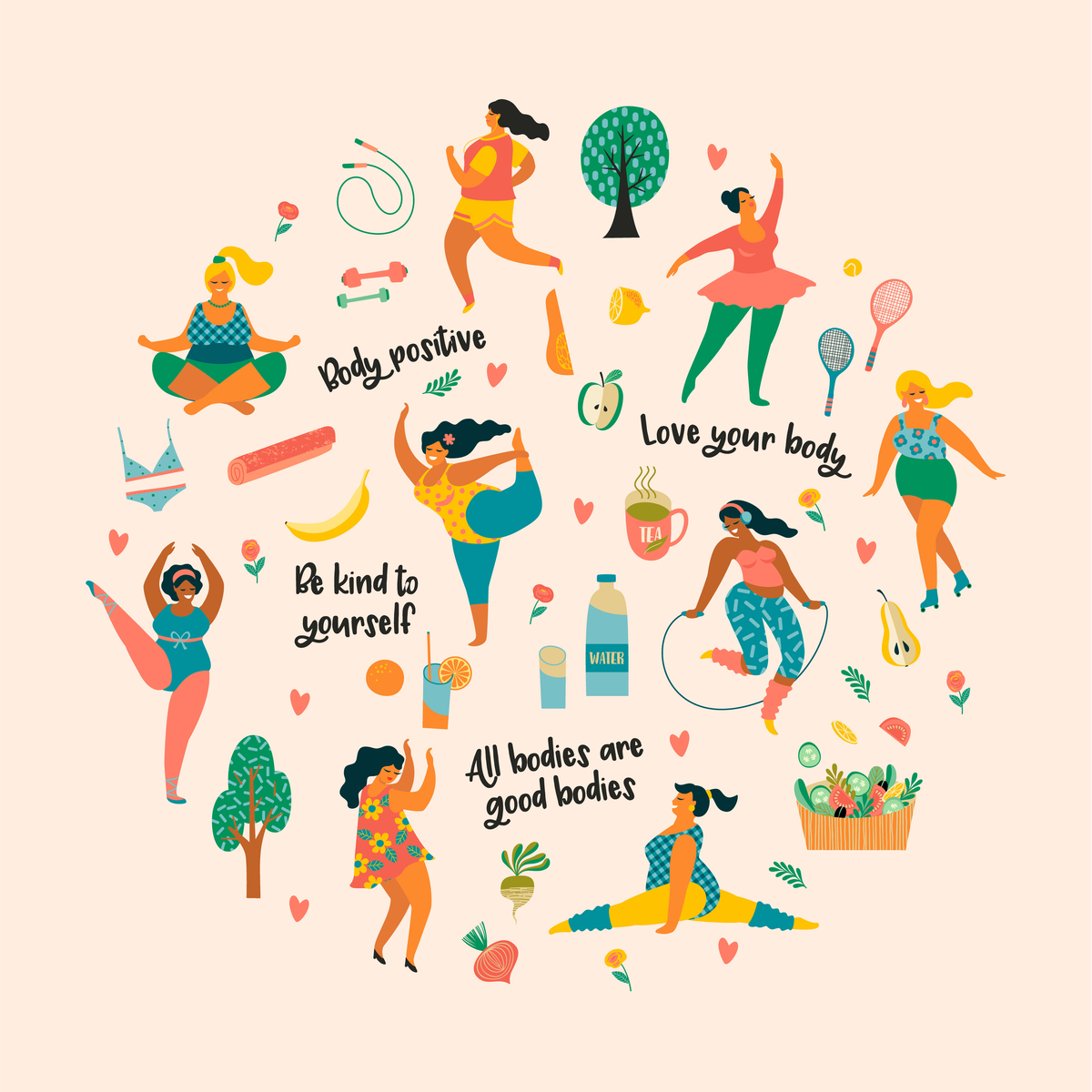 Body-Positivity – Yoga und das Akzeptieren des Körpers - 3HO YogaBlog